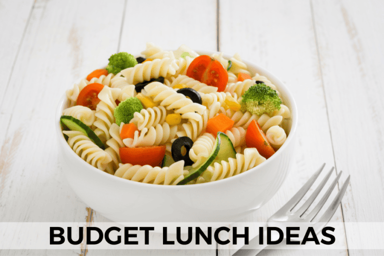 20 Delicious Budget Lunch Ideas To Eat Well & Save Money! - Davinas ...