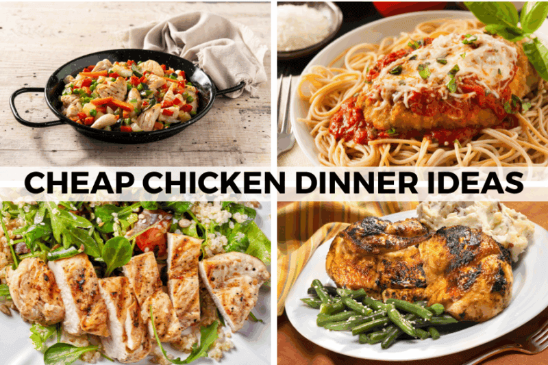 15 Easy Cheap Chicken Dinner Ideas Everyone Will Love! - Davinas ...
